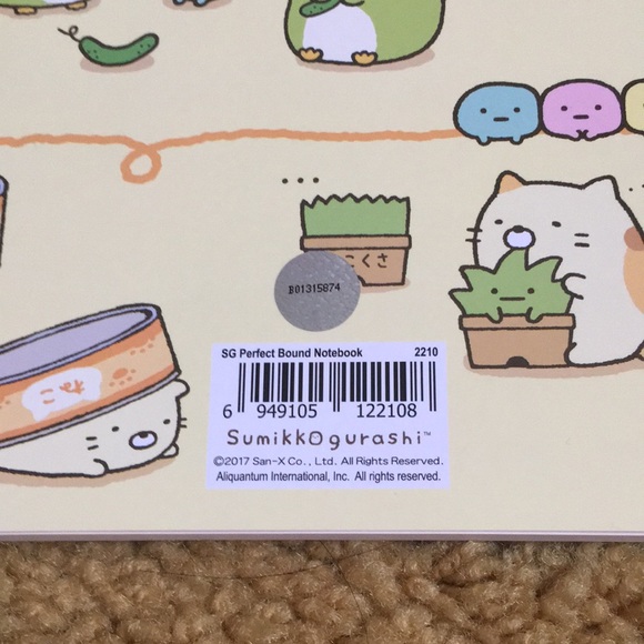 San-X | Other | Sumikko Gurashi Notebook 1x85 Brand New | Poshmark